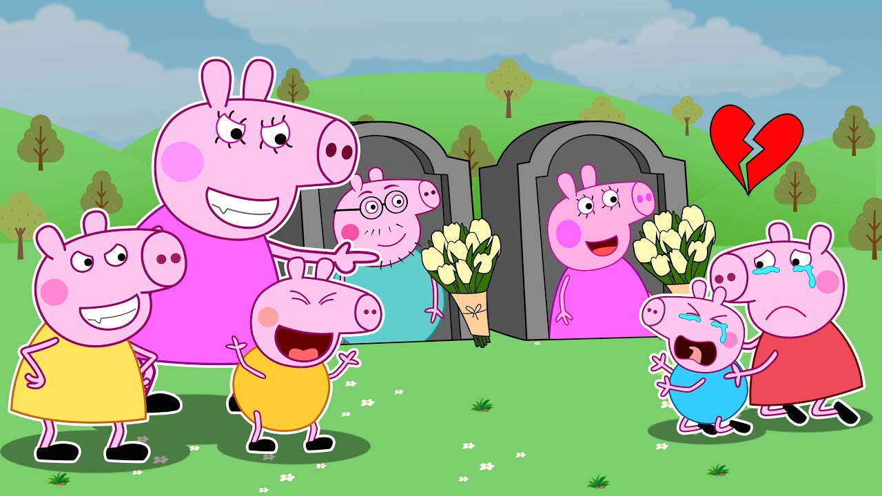 Peppa's Family and George's Family Sad Story... | Peppa Pig Funny ...