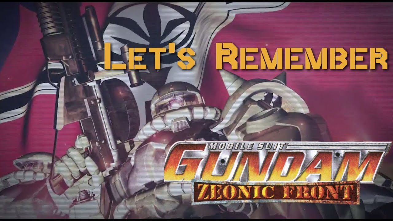 Let's Remember Zeonic Front! - YouTube