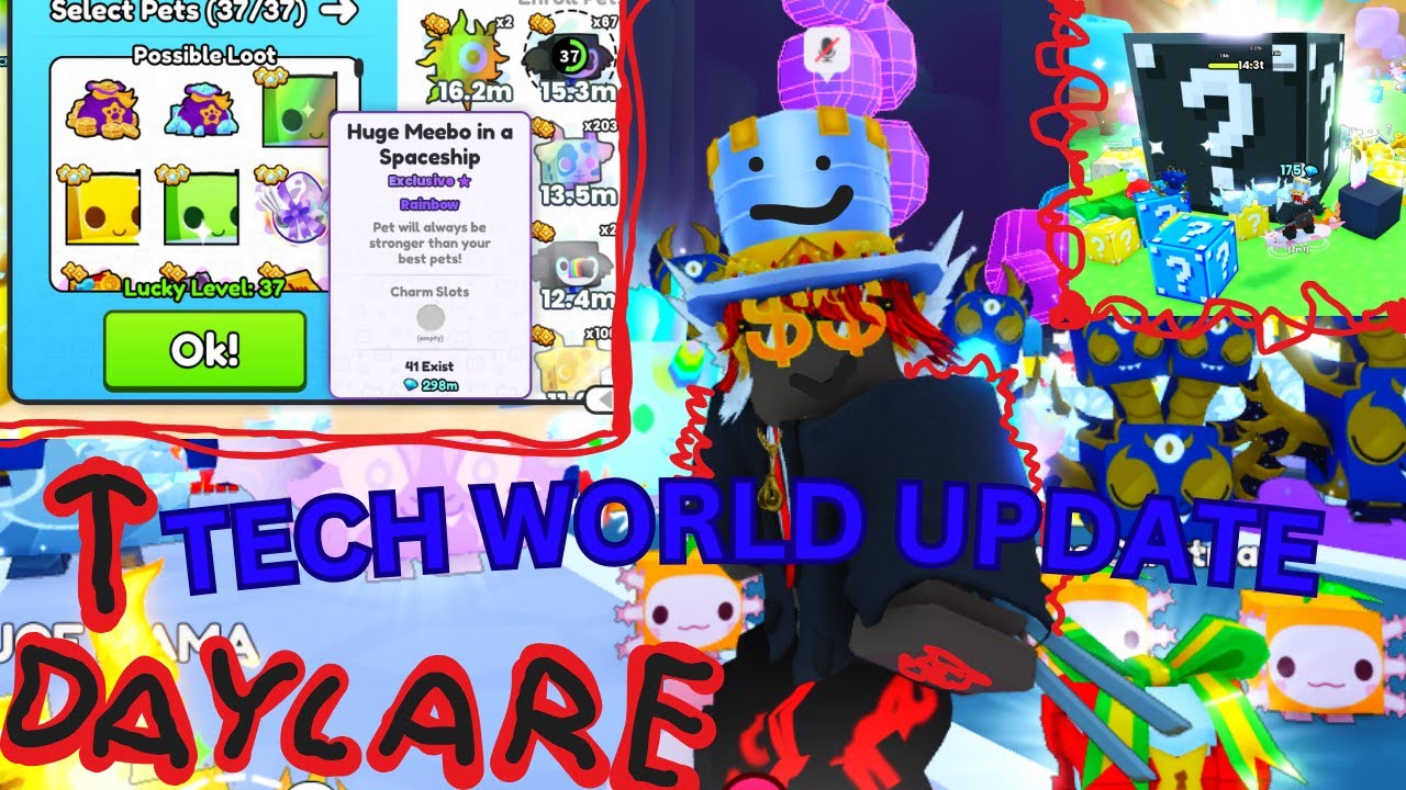 Pet Simulator NEW Tech World Update! - YouTube