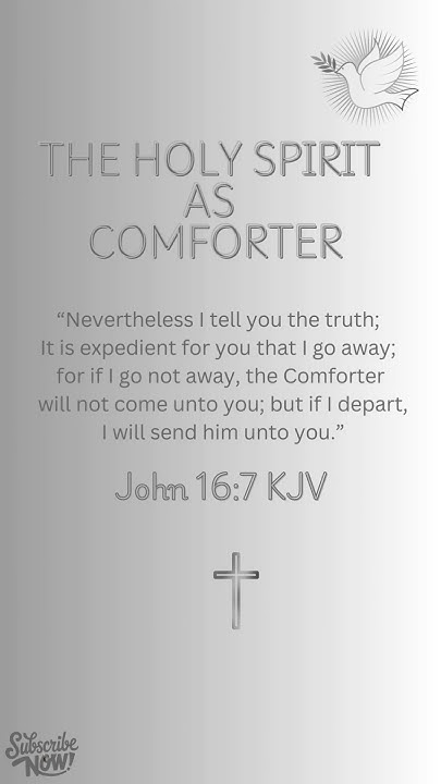 The Holy Spirit - Our Comforter #holyspirit #god #jesus #faith # ...