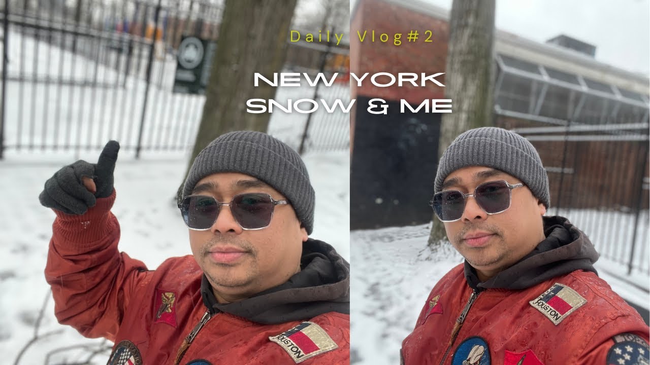 နယူးယောက် Snow နှင့် အညာသား ကျွန်တော်” 💯daily Vlog 2 Youtube