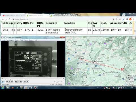 FM DX TR - 180125 - 96.3 STVR Rádio Slovensko (SVK) Štúrovo/Modrý vrch (NR) 10kW 180km