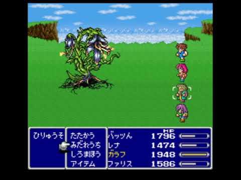 FF5 #41 飛竜の谷 飛竜草 - YouTube