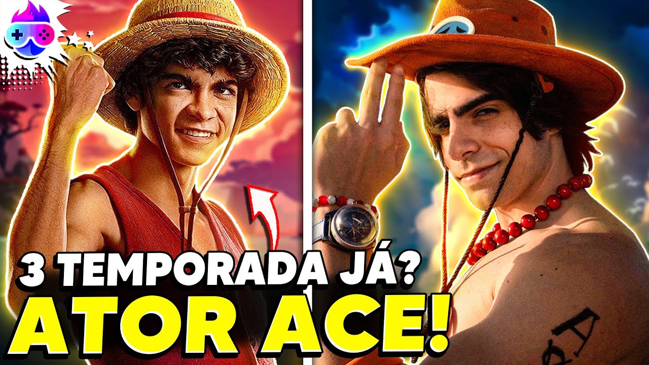 ONE PIECE LIVE ACTION: ATOR DE ACE E GRAVAÇÕES DA 3º TEMPORADA! - YouTube