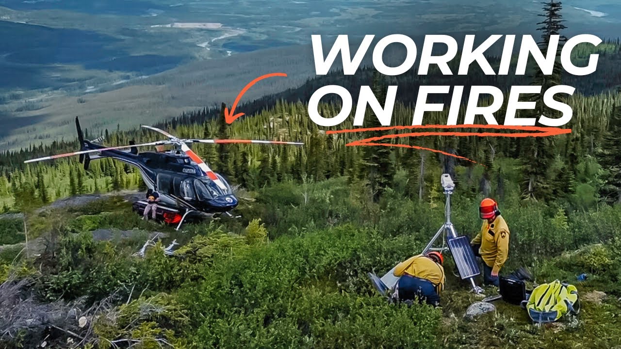 Helicopter Wildland Fire Patrol - YouTube