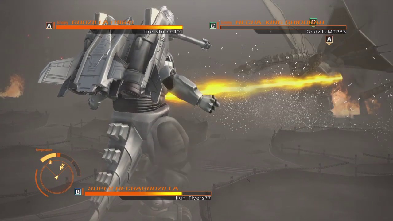 GODZILLA PS4: Super MechaGodzilla vs Mecha-King Ghidorah and Godzilla ...