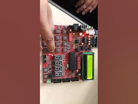 (PIC18F4580) Microcontroller Project Demo - YouTube