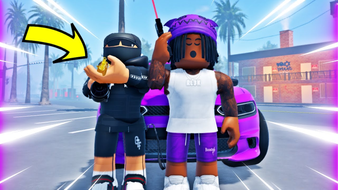 I GOT IN A HUGE SHOOT OUT WITH MY OPPS IN THIS NEW MIAMI ROBLOX HOOD ...