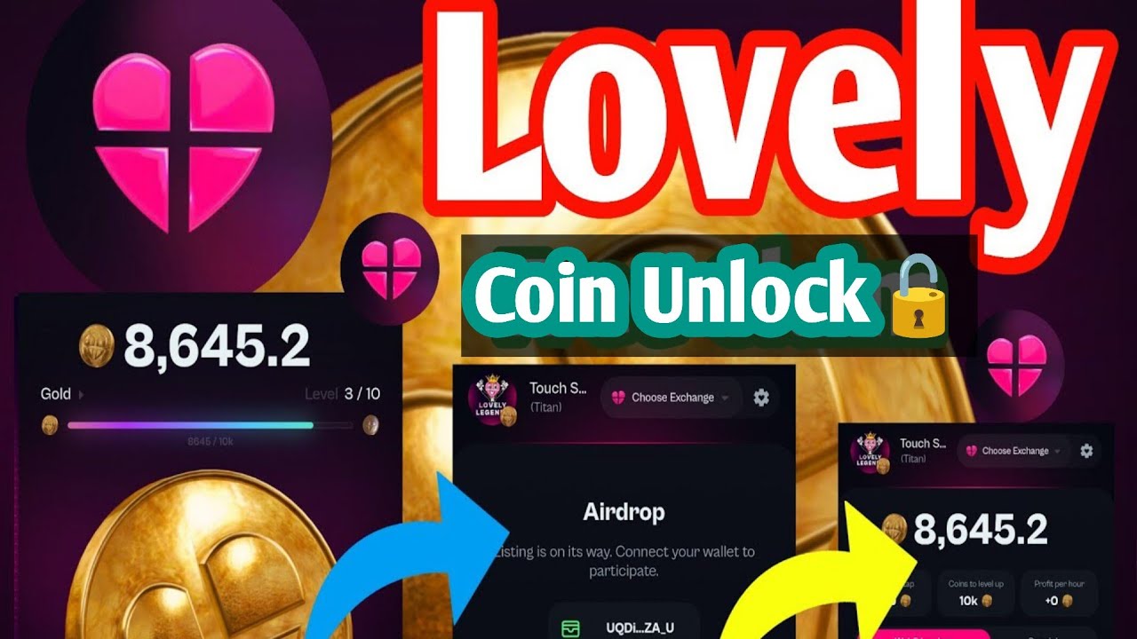 lovely legends coin unlock kaise kare l lovely legends airdrop ...