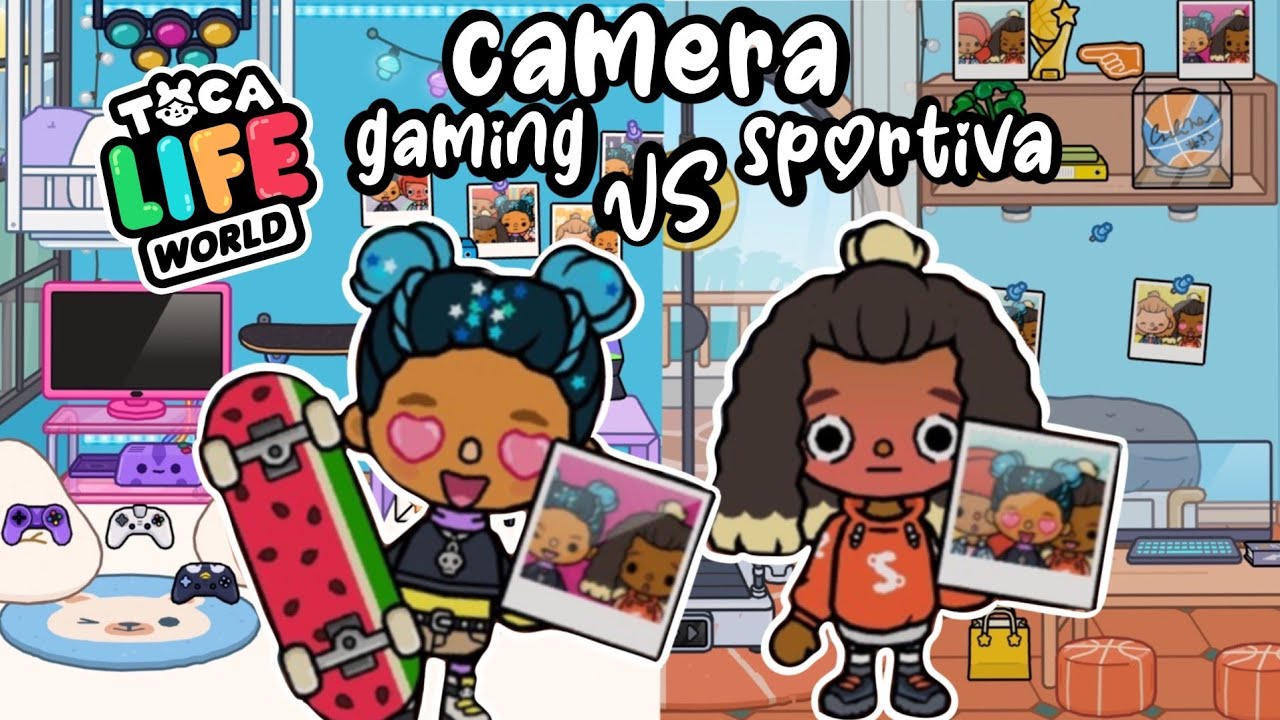 toca life world | CREO la camera di FRESH ed HOOPS| Gaming Vs Sport 🎮🏀 ...
