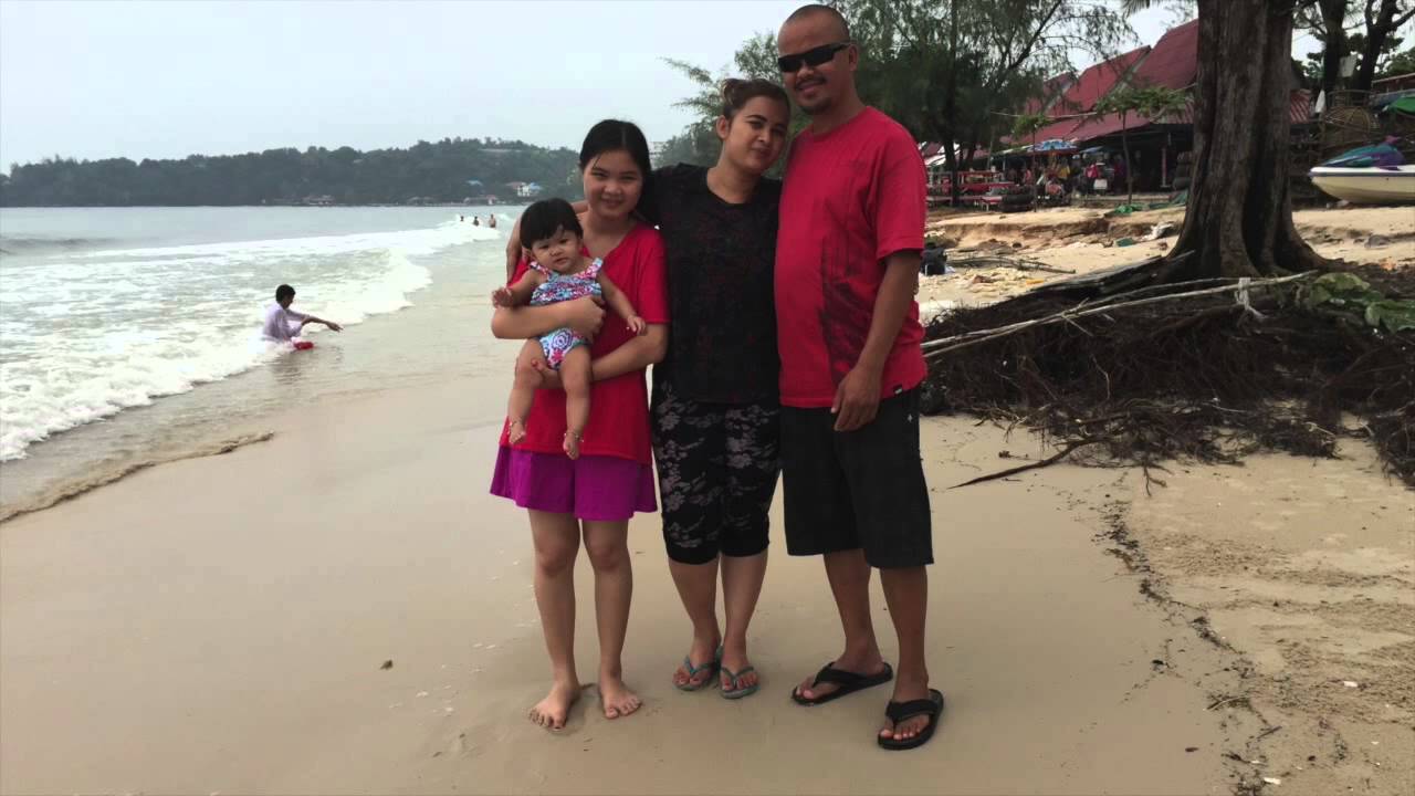kompong som beach Aug 2015 - YouTube