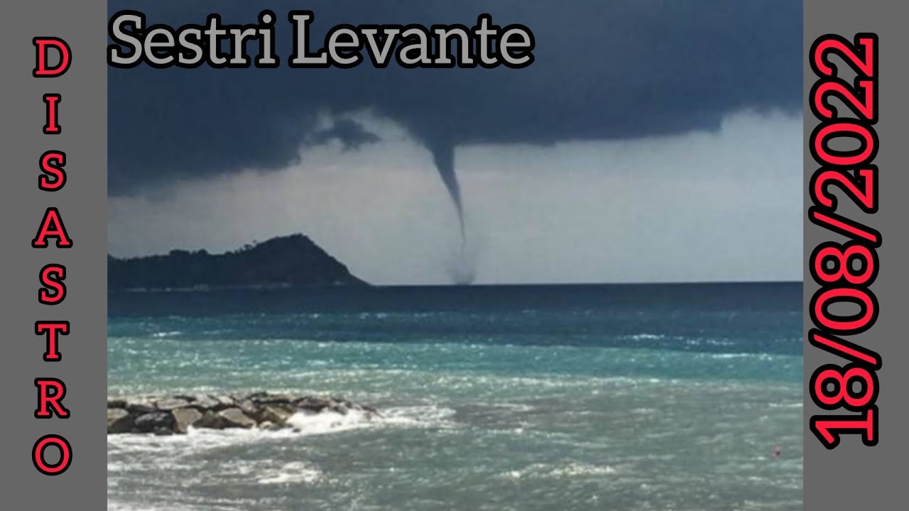 Disastro in Liguria 18 Agosto 2022 - YouTube