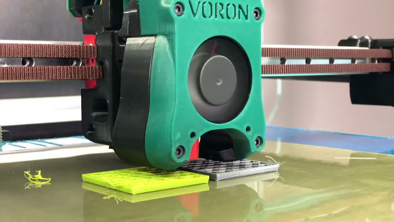 Custom Voron IDEX - First Prints - YouTube