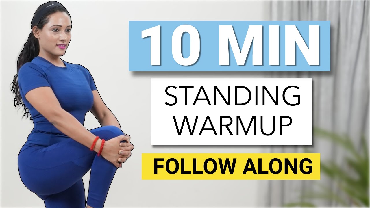 10-Minute Standing Warm-Up Exercises | WARM UP FOR AT HOME WORKOUTS ...