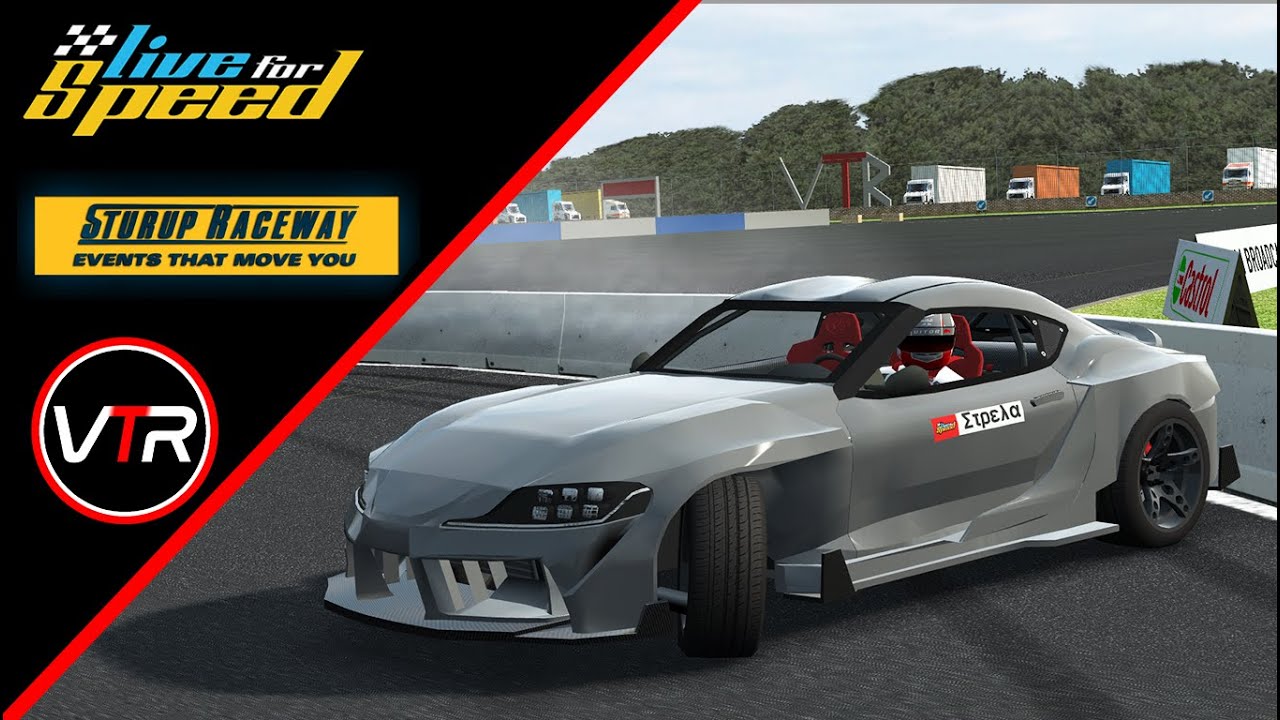 LFS - Supra A90 Sturup Raceway Drift - YouTube