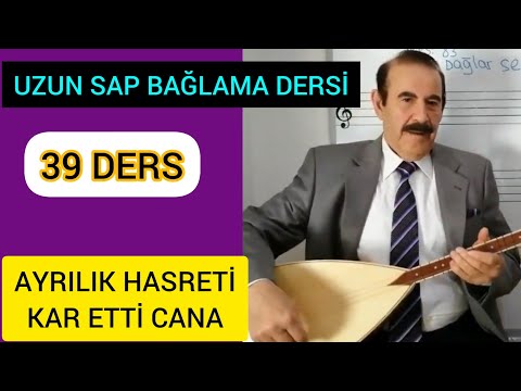 39 uzunsa Bağlama solfej dersi-Ayrılık hasreti kar etti cana#müzik#türkü#nota#solfej#bağlama#saz