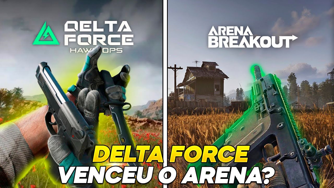 DELTA FORCE MOBILE SUPEROU O ARENA BREAKOUT? - YouTube