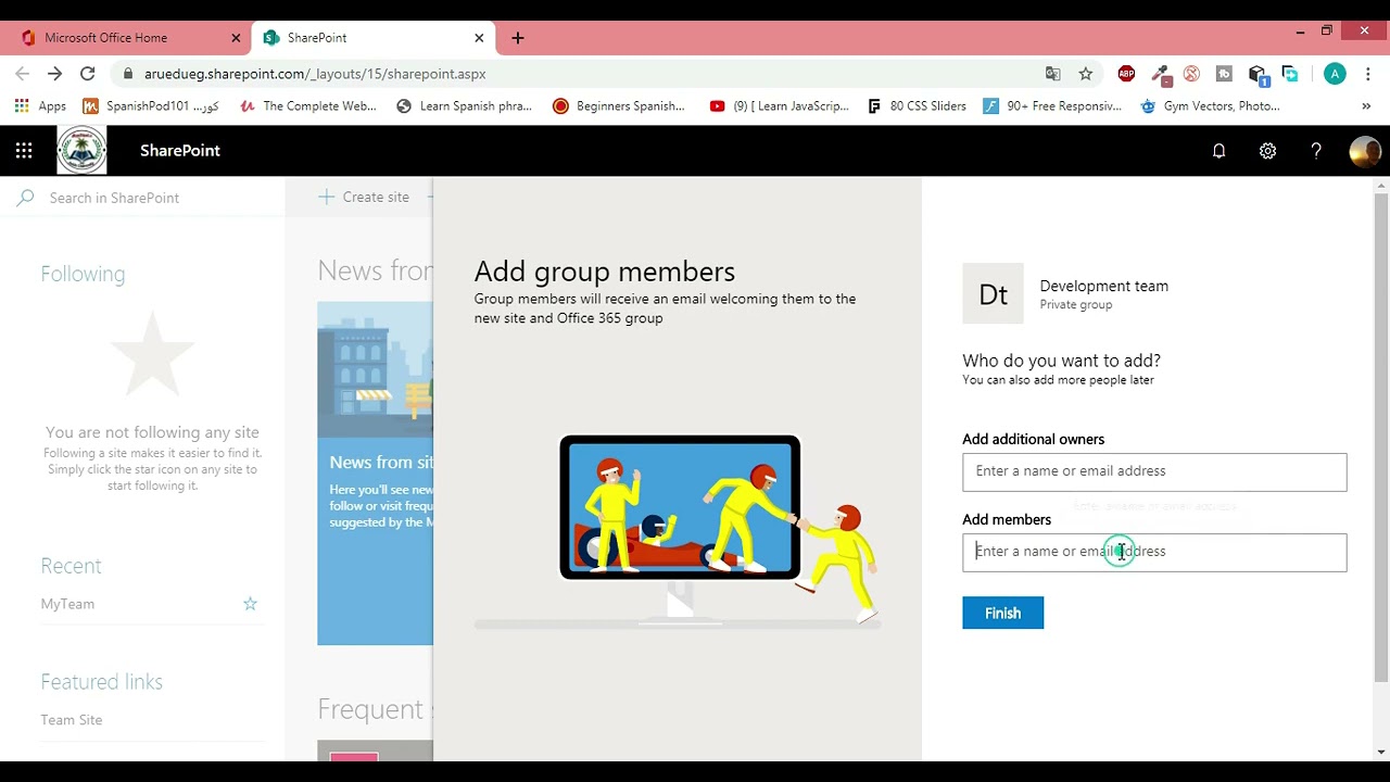 Microsoft office 365 SharePoint - YouTube