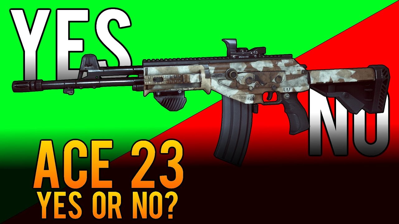 Yes or No - ACE 23 Assault Rifle Review and Best Attachments ...