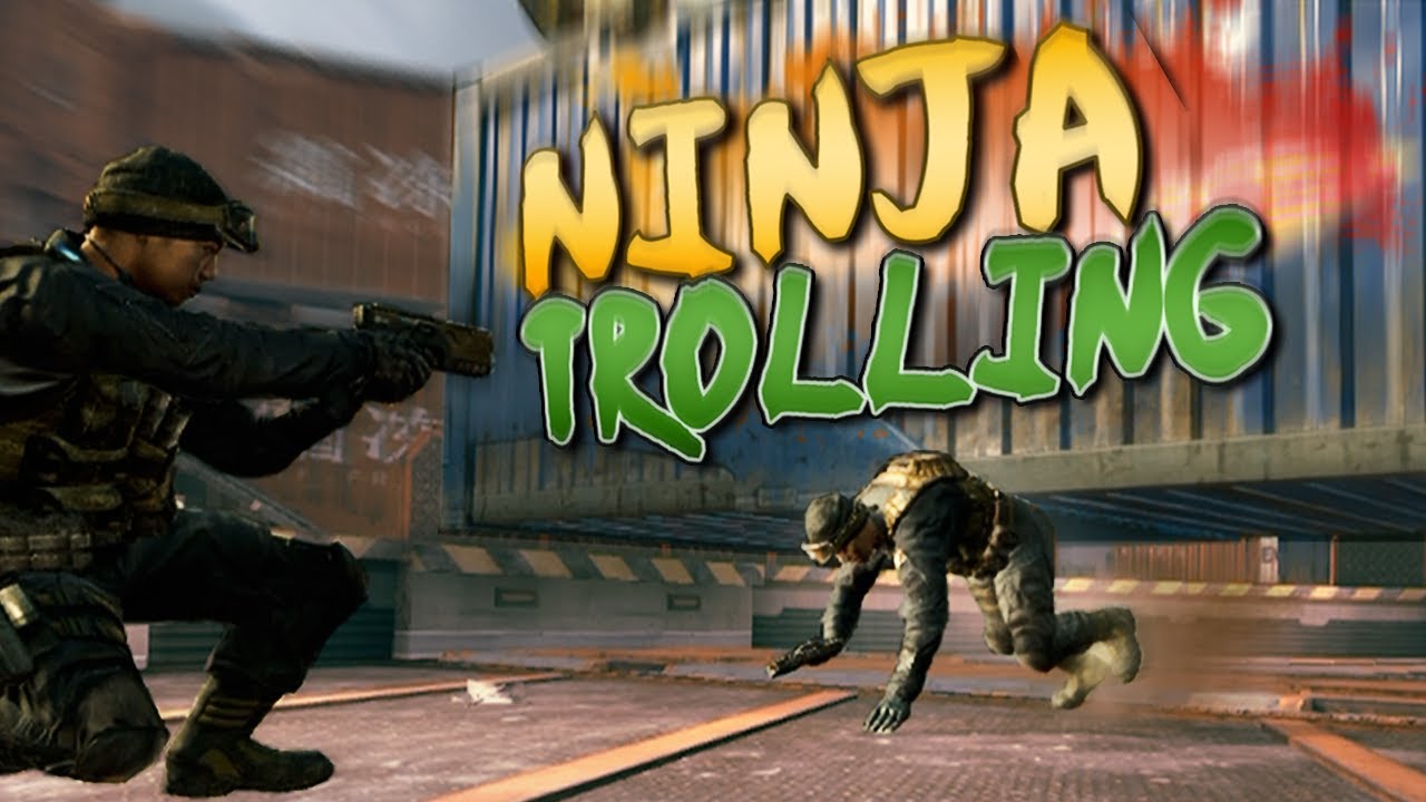Ninja Trolling #1 (BO2 Funny Moments, Funny Reactions) - YouTube