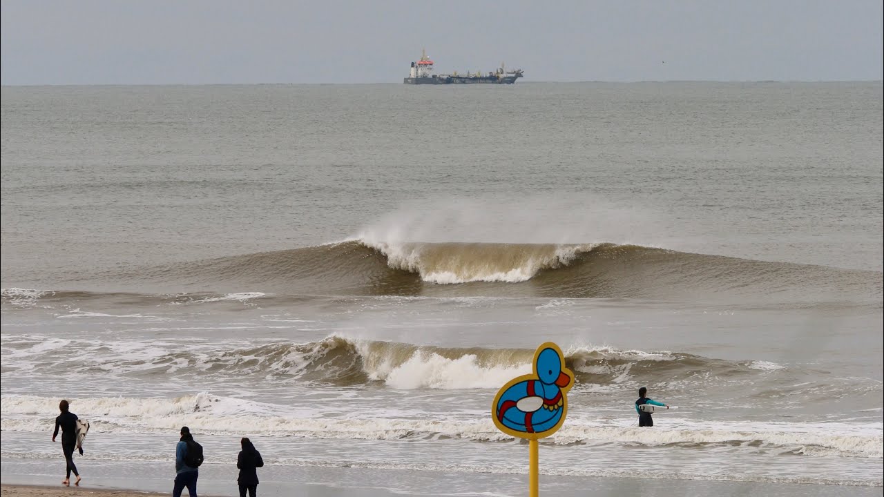 Surfing The Netherlands | EPIC conditions. Location is surfschool dutch ...