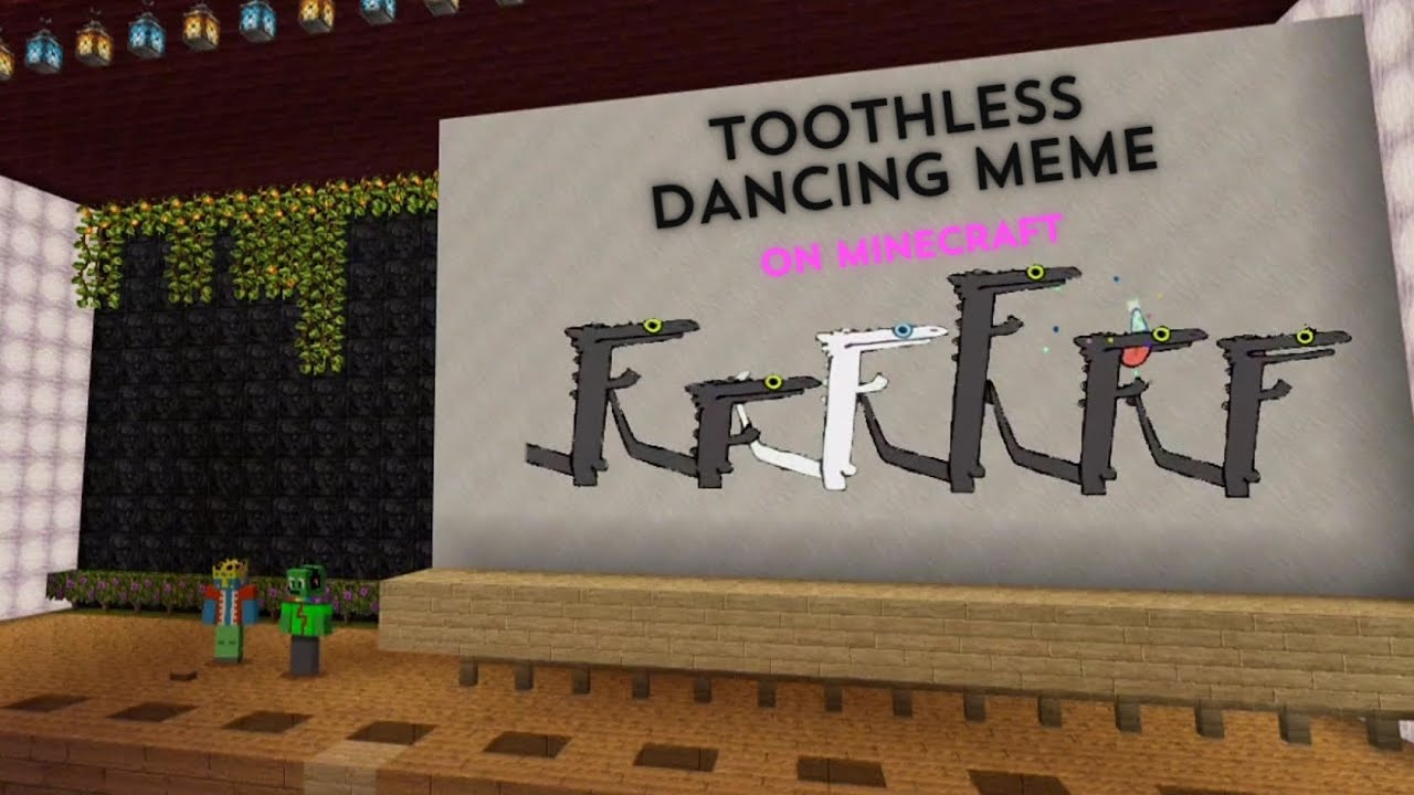 Tootheless Dancing Meme | Concert on Minecraft - YouTube