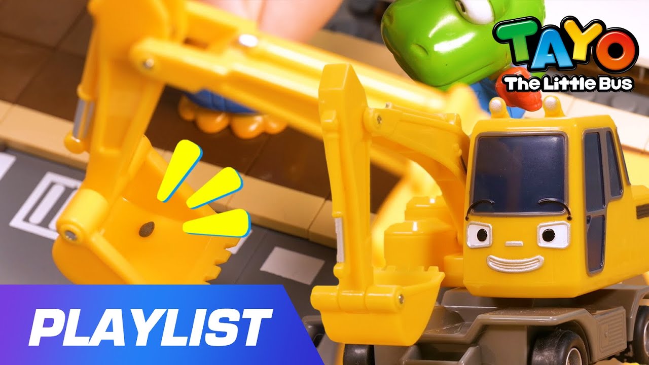 Dance and Sing with Poco | Strong Heavy Vehicles Song l Tayo Sing along ...