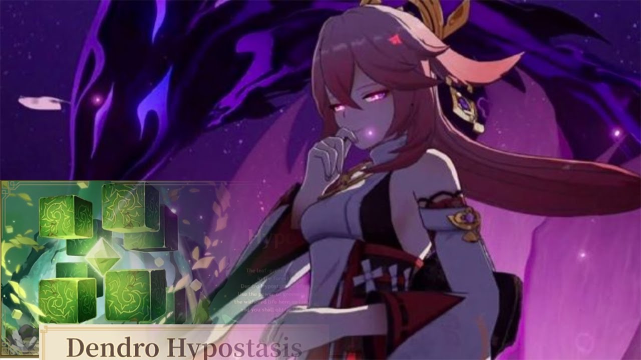 Easiest boss fight, the Dendro Hypostasis | Genshin Impact 原神 - YouTube