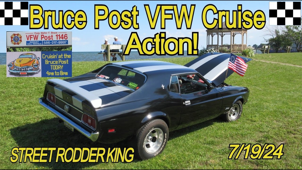 Bruce Post VFW Cruise Action! - YouTube