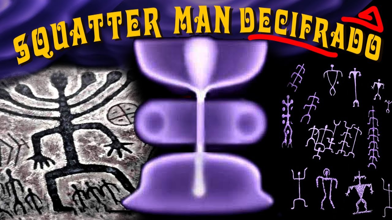 Petroglifo Squatter Man - O Plasma é a chave do enigma - YouTube