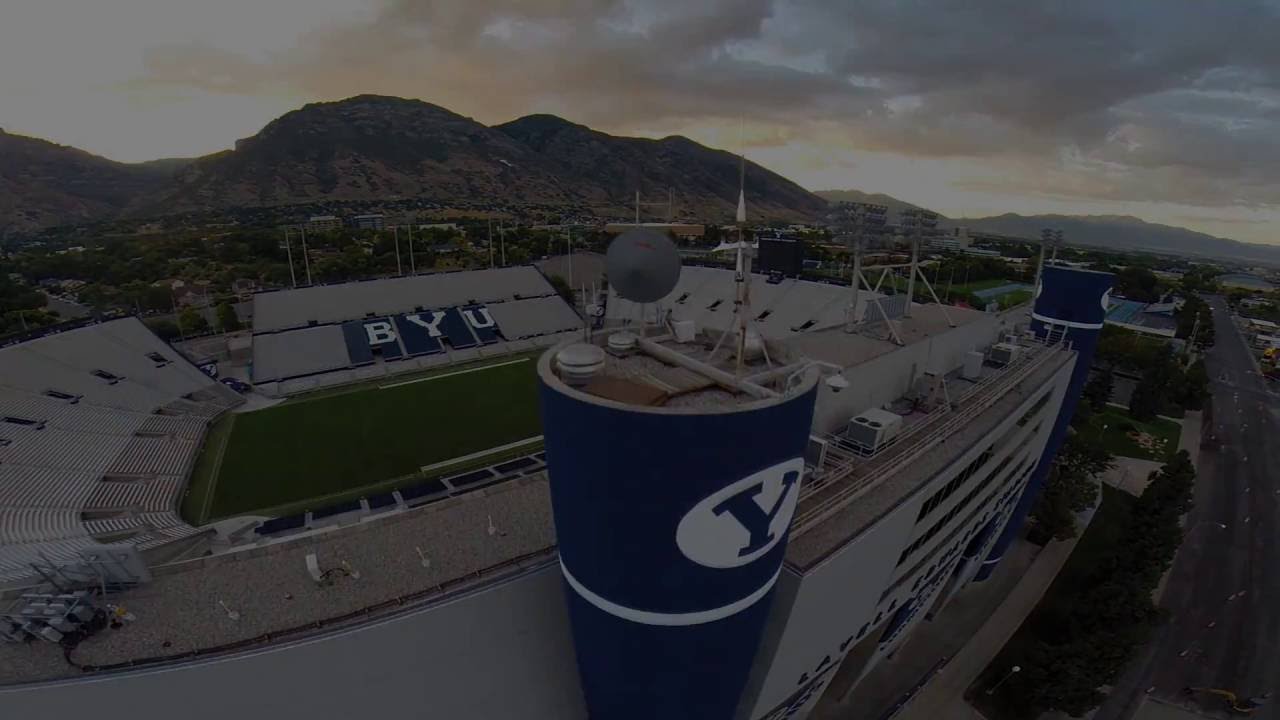 BYU Football - LaVell Edwards Stadium - YouTube