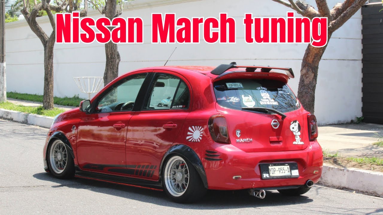 ¡Este NISSAN MARCH TUNING te VOLARÁ LA CABEZA! 🤯 PROYECTO TUNING ÚNICO ...