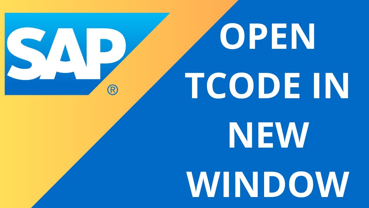 How To Open A Transaction In A New Window In No Time YouTube How To Open A Transaction In A New Window In No Time YouTube