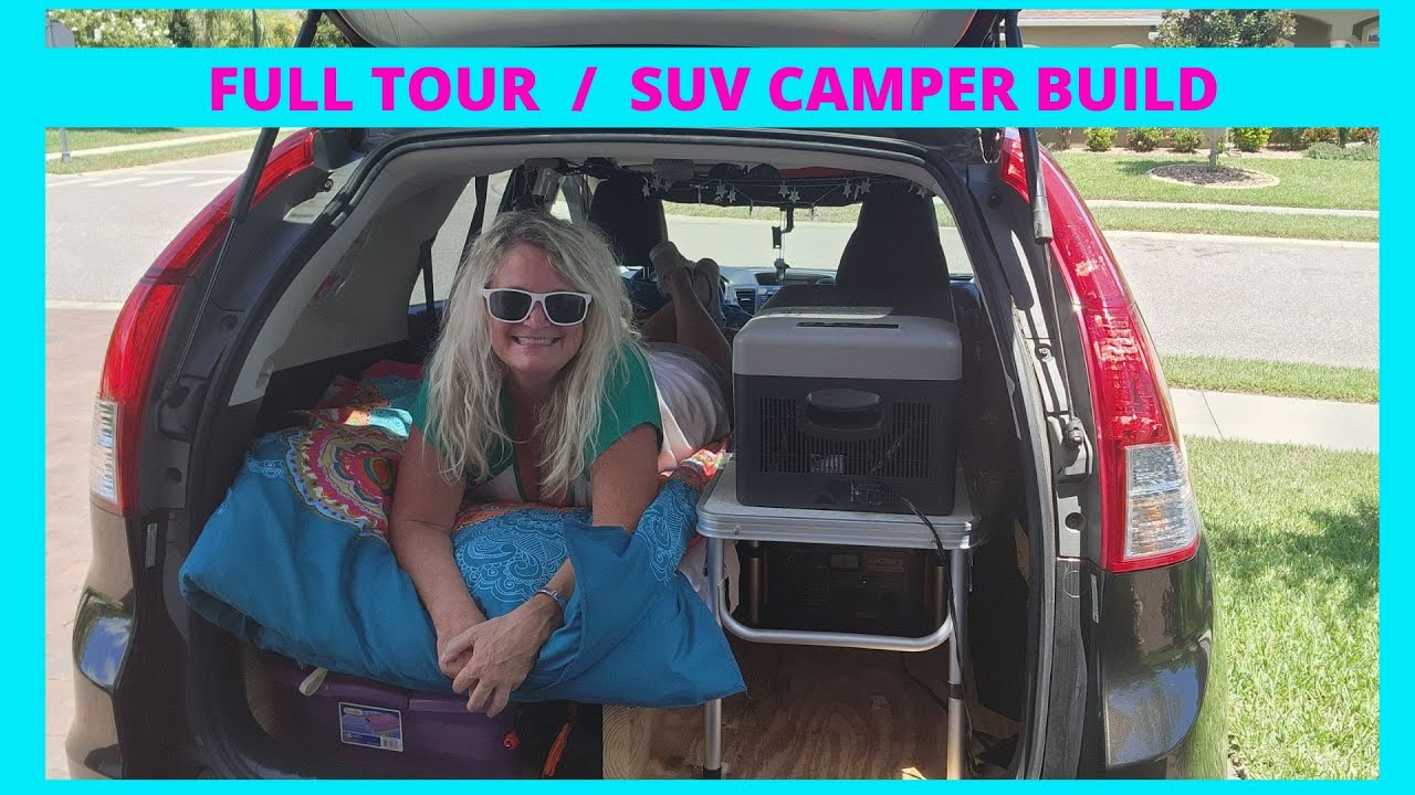 FULL TOUR / SUV CAMPER CONVERSION MAKEOVER - YouTube