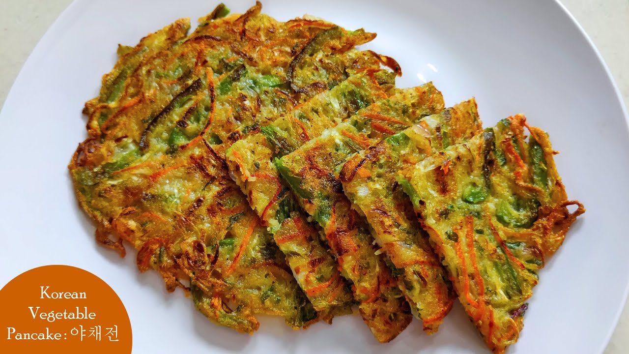 KOREAN VEGETABLE PANCAKES 야채전 | EASY & QUICK VEGGIE PANCAKE | VEG ... KOREAN VEGETABLE PANCAKES 야채전 | EASY & QUICK VEGGIE PANCAKE | VEG ...