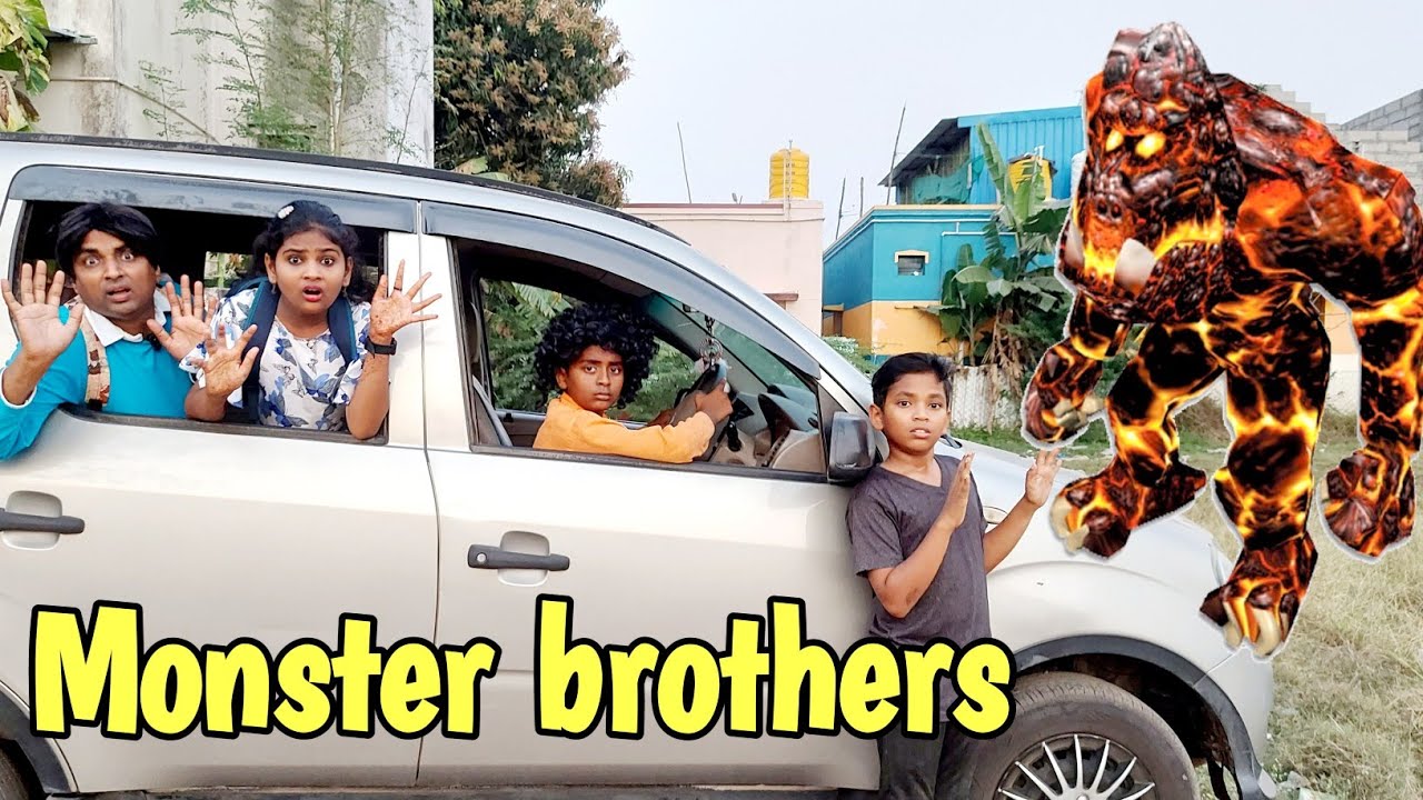 Monster brothers | comedy video | funny video | Prabhu Sarala lifestyle ...