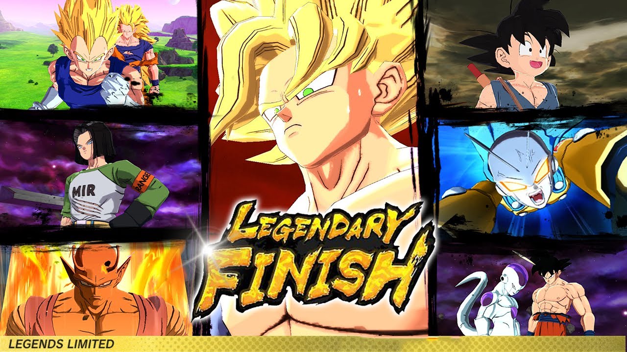 Dragon Ball Legends: All 46 Legends Limited - Legendary Finishes - Sept ...
