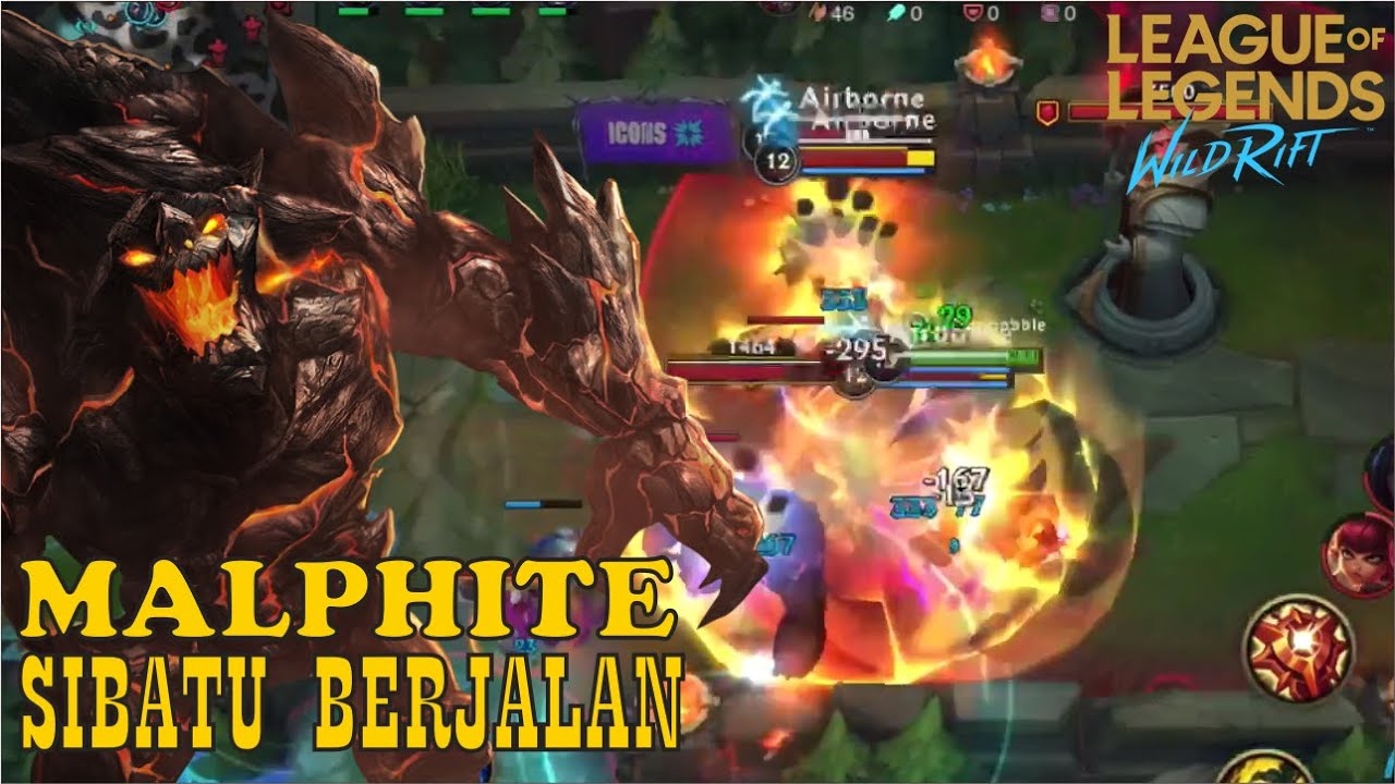 SERUDUK GAMING SIBATU BERJALAN MALPHITE - SUPPORT GAMEPLAY | League of ...