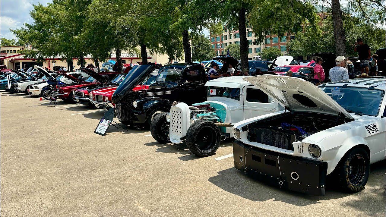 Fords Garage Car Show! Mustang Sally Productions Classic Car Show In ...