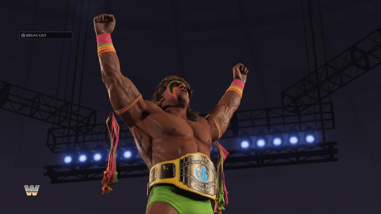 WWE 2K23 Macho King Randy Savage VS Warrior Intercontinental ...