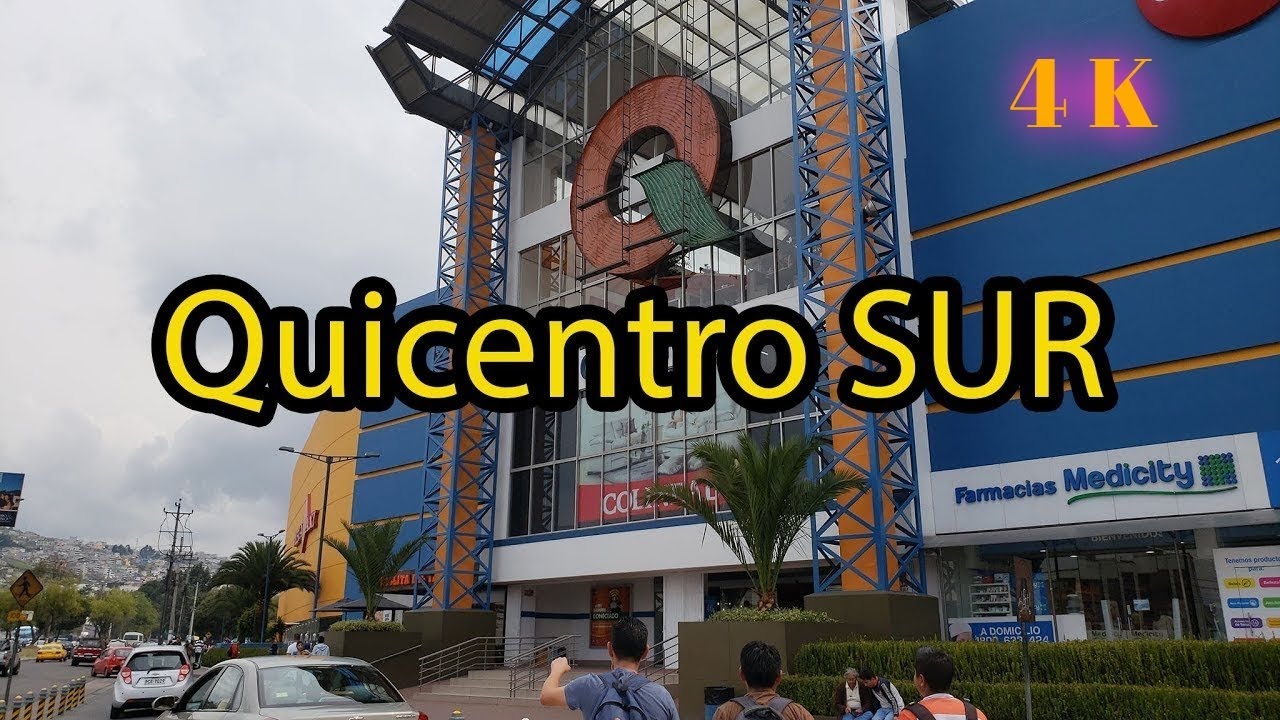 Conduciendo hacia Quicentro Sur. 4K. Quito. Ecuador. 2023 - YouTube