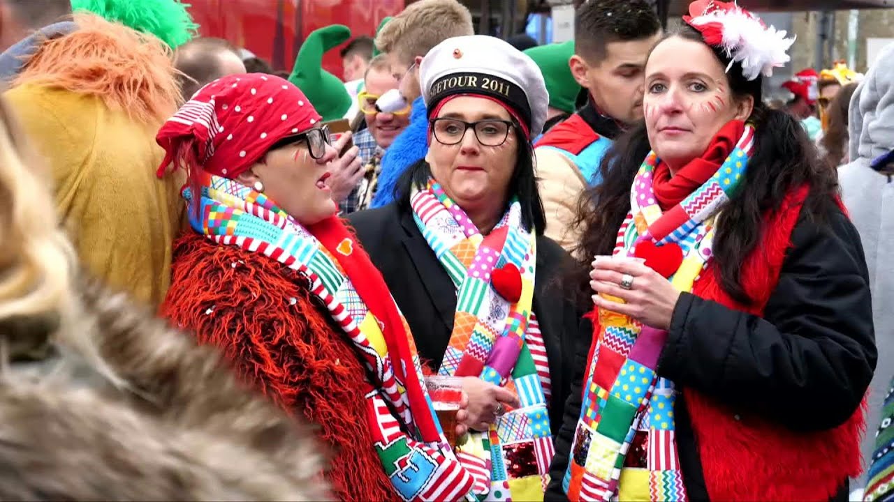 Carnival season kicks off in the streets of Cologne | AFP - YouTube