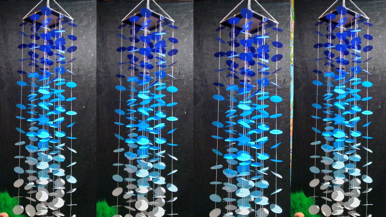 A4 nirmana / how to make beautiful paper wall hanging / wall decoration ...