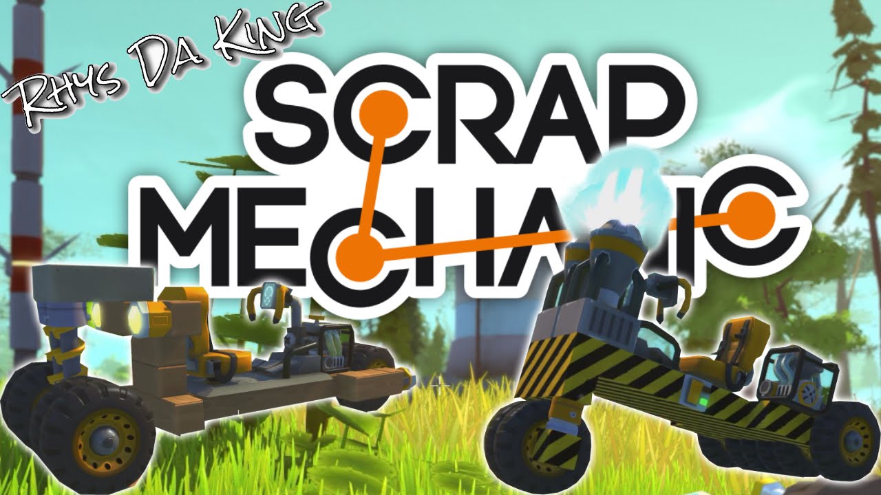 Scrap Mechanic #2 - Car Build Challenge - YouTube