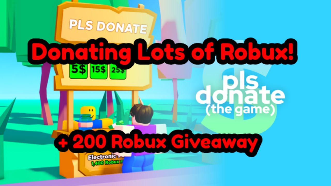 PLS DONATE LIVE DONATING TO EVERYONE - YouTube