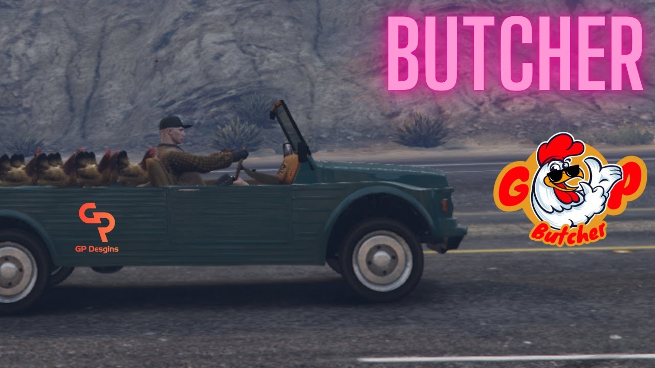 ButcherJob | Qbcore | Fivem | GTA - YouTube