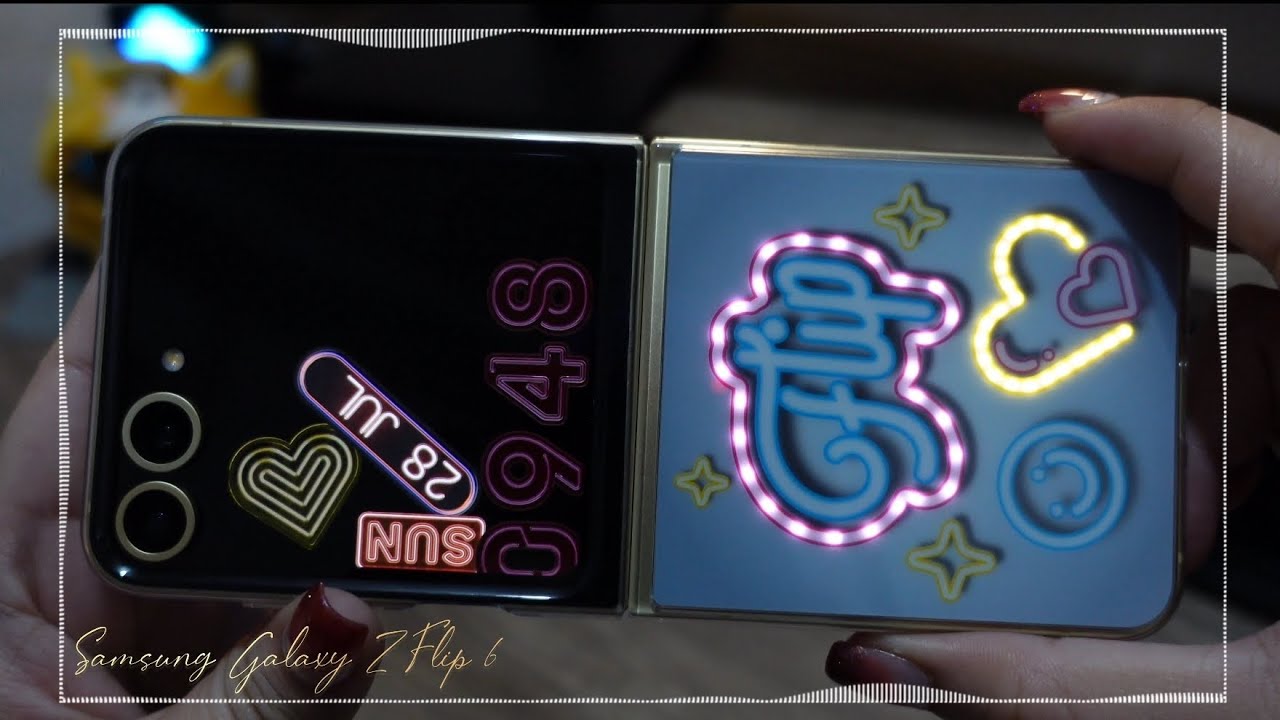 Samsung Galaxy Z Flip 6 | Yellow - YouTube