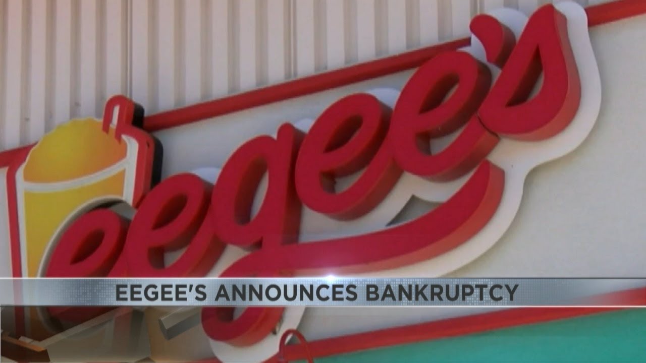 Eegee's files for chapter 11 bankruptcy to restructure - YouTube
