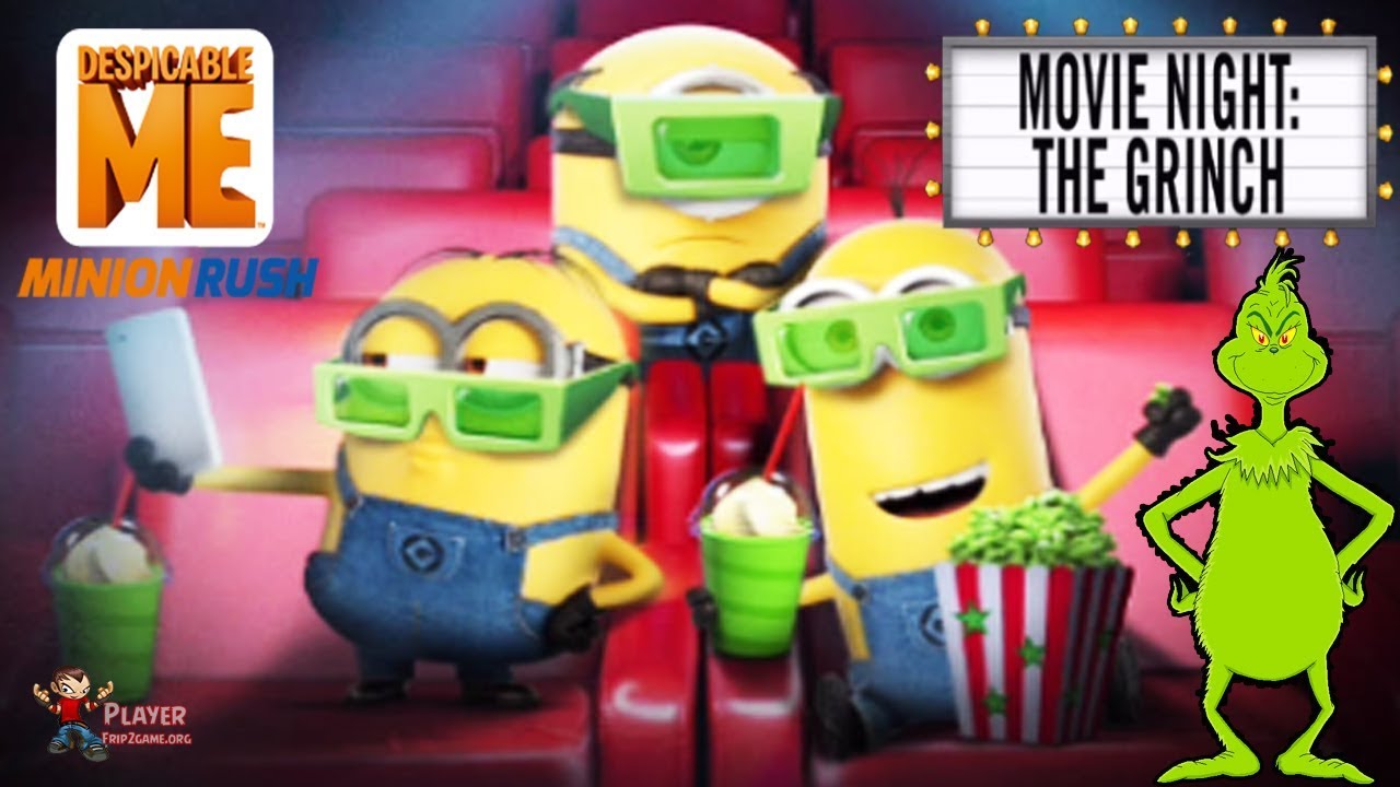 Minion Rush - Movie Night: The Grinch Seasonal Event Gameplay ...