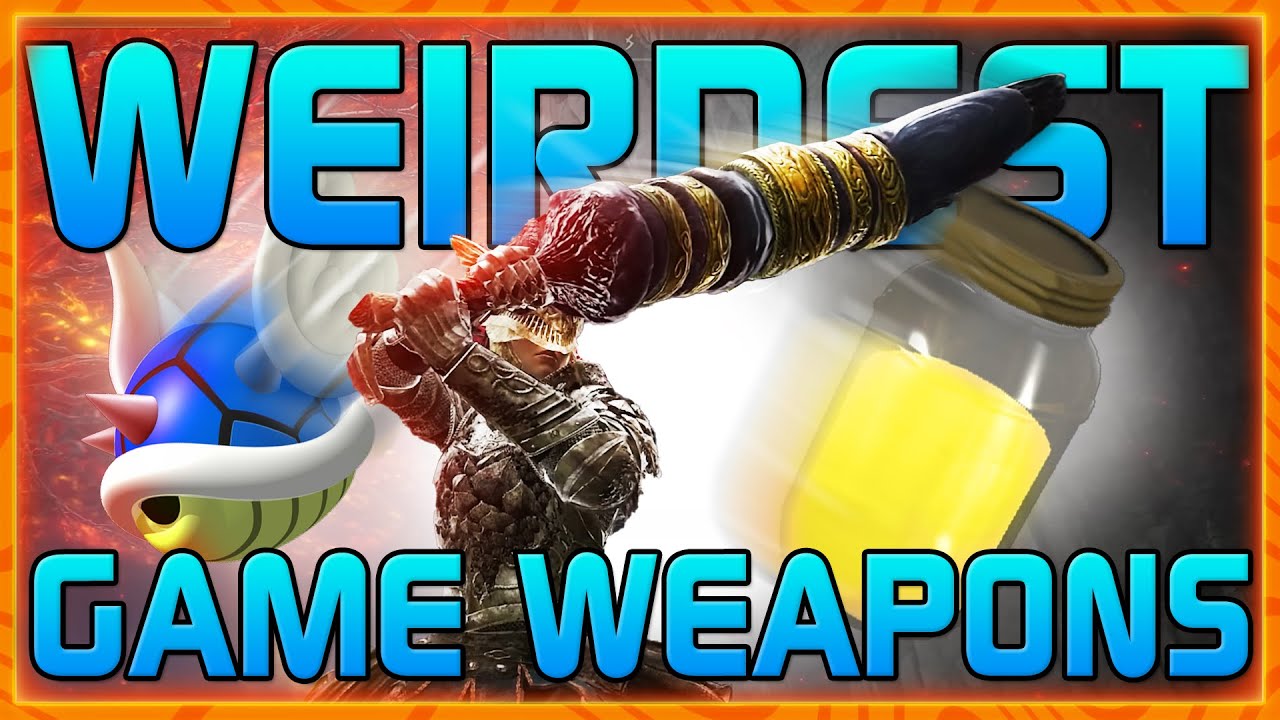 10 Weirdest Video Game Weapons - YouTube